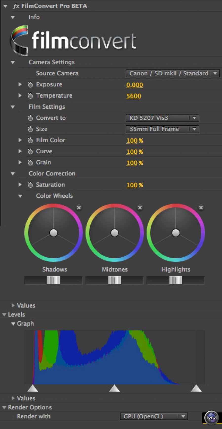 FilmConvert for Adobe Plugins adds Color Corrector, Hardware Acceleration