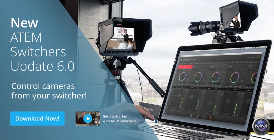 Blackmagic Design announces ATEM Camera Control: Control BM Studio ...